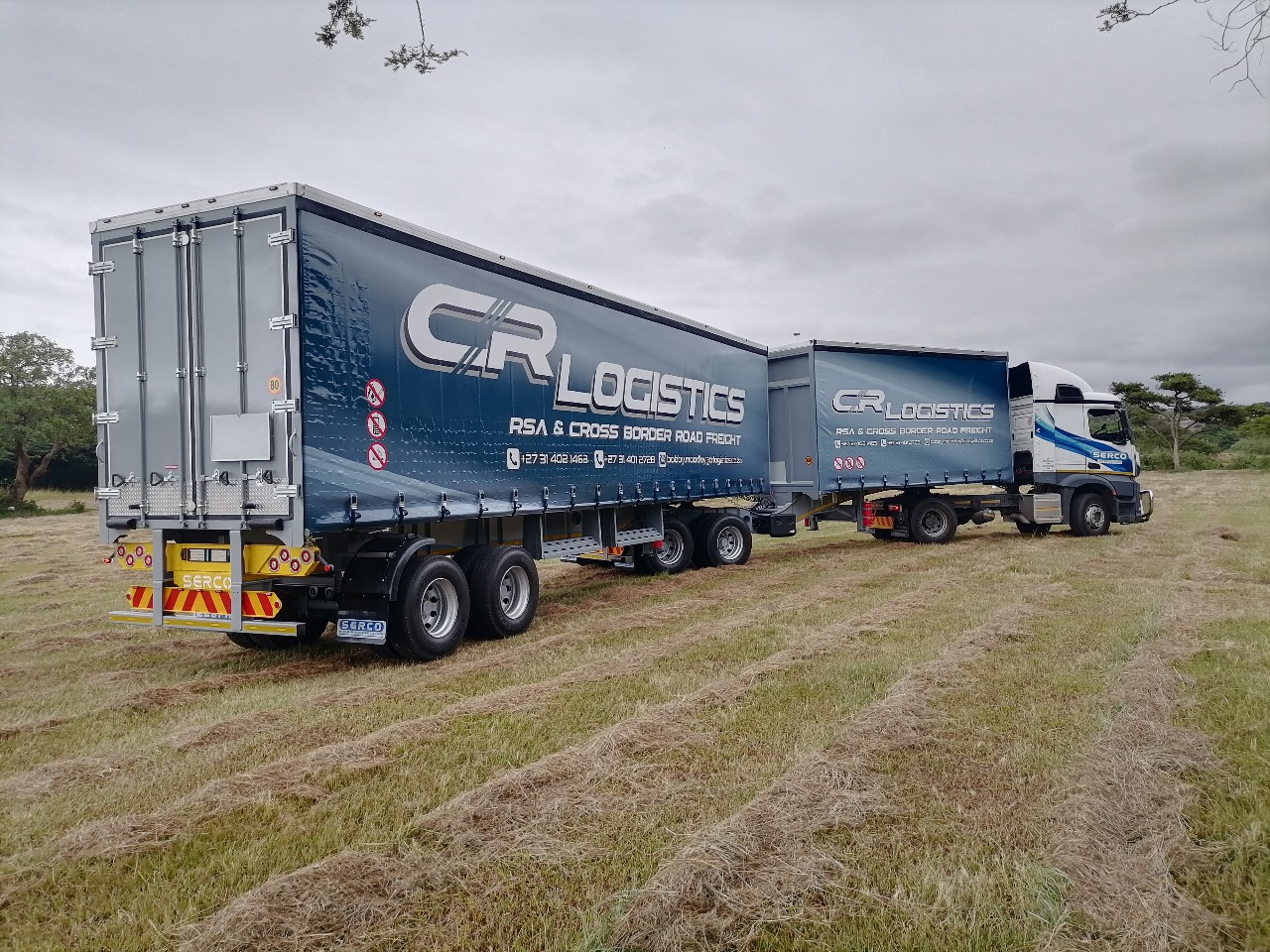 Serco’s new light weight tautliner trailer combination hits the spot ...